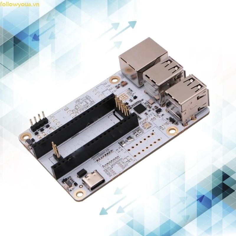 Mô-đun mở rộng Fol cho Milk V Duo với RJ45 Ethernet USB HUB Board Thay ...