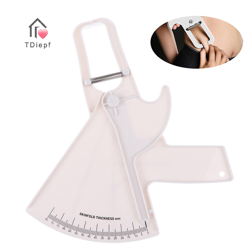 [Tdiepf] Thước đo 80MM Body Fat Caliper Skinfold Test Caliper Analyzer ...