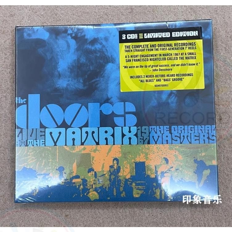 OriginalThe Doors Live At The Matrix 1967: The Original Masters Doors ...