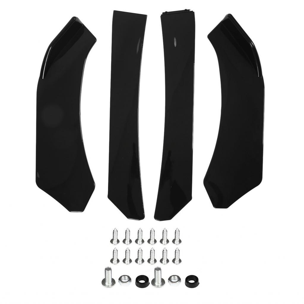 VBESTLIFE Vehicle Front Bumper Chin Spoiler Strong Adhesion Flexible ...