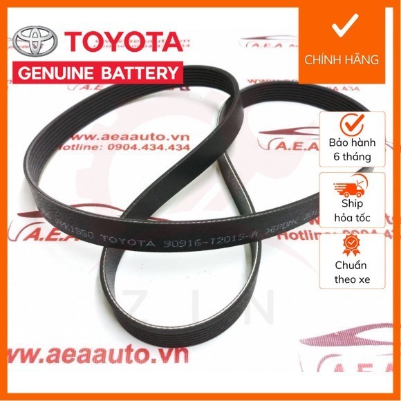 [Chính Hãng] Dây curoa tổng 7PK1550 IS250-Venza-RAV4 (2GR) 90916T2015 ...