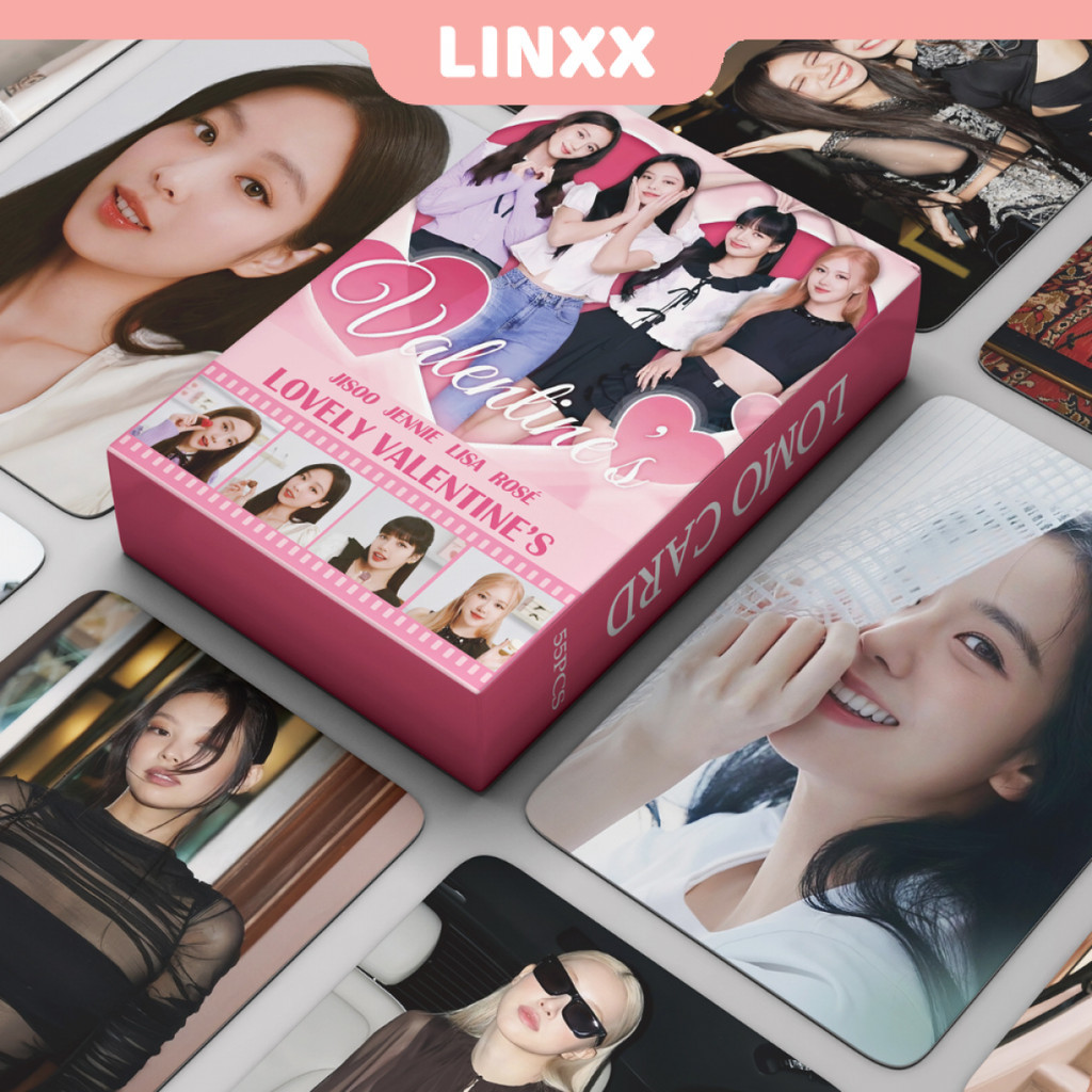 Blackpink Linxx 55 Chiếc BLACK PINK Album Valentine Lomo Card Kpop ...