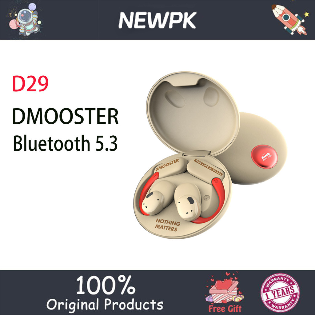 Dmooster D29 Tai nghe không dây gắn tai Bluetooth chống ồn | Shopee ...