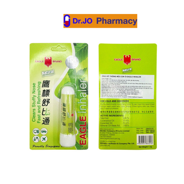 Ống hít thông mũi con ó Eagle Inhaler (Ống) | Shopee Việt Nam