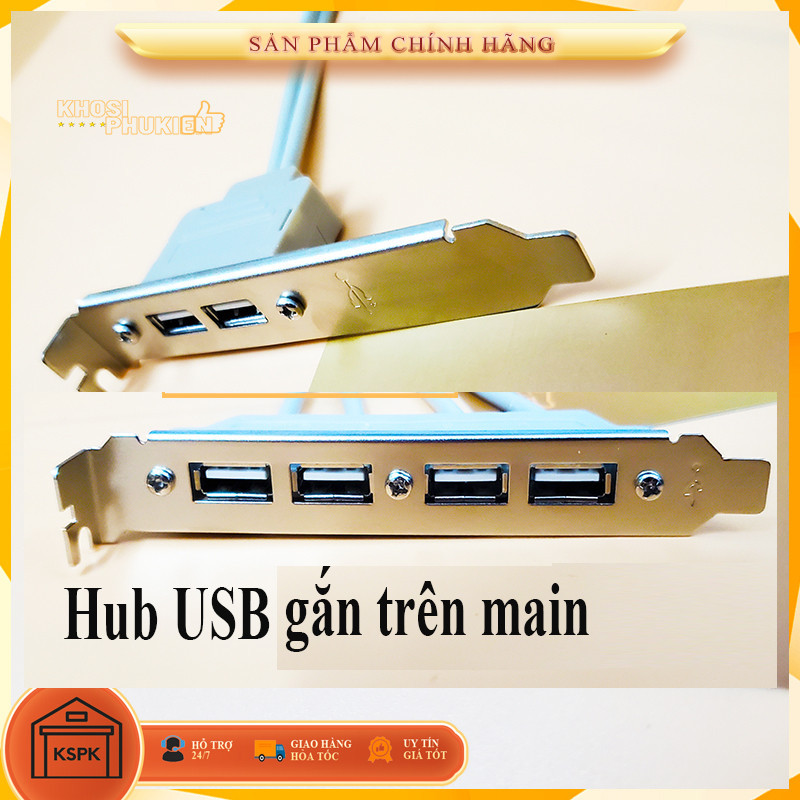 Bộ chia cổng USB gắn trên main - Hub USB gắn trên main - cổng mở rộng ...