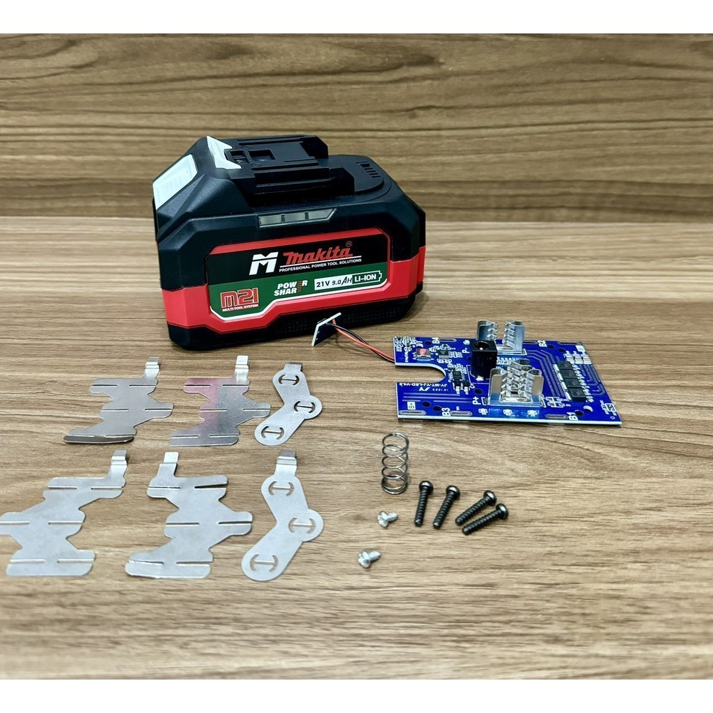 ( 3PD) Vỏ mạch chống sốc 5s 3P Makita chân phổ thông có báo pin 2 bên ...