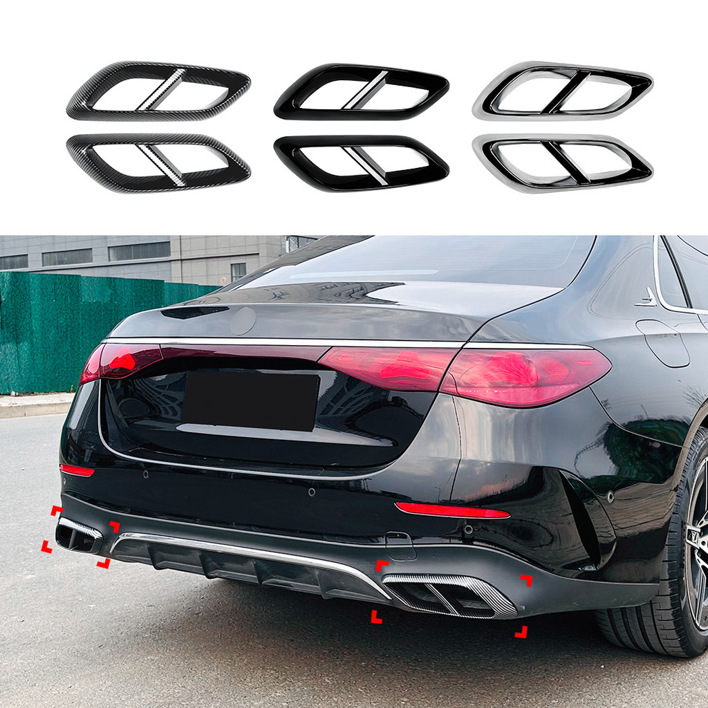 Áp dụng cho Benz E-Class W214 2024 + E260 300 AMG Sửa đổi Khung ống xả bốn ra | Shopee Việt Nam