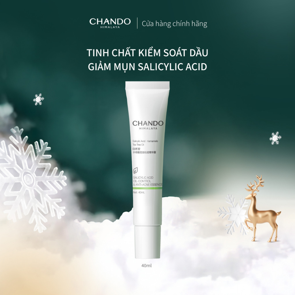 Tinh Chất Kiểm Soát Dầu Giảm Mụn Salicylic Acid CHANDO Himalaya 40ml ...