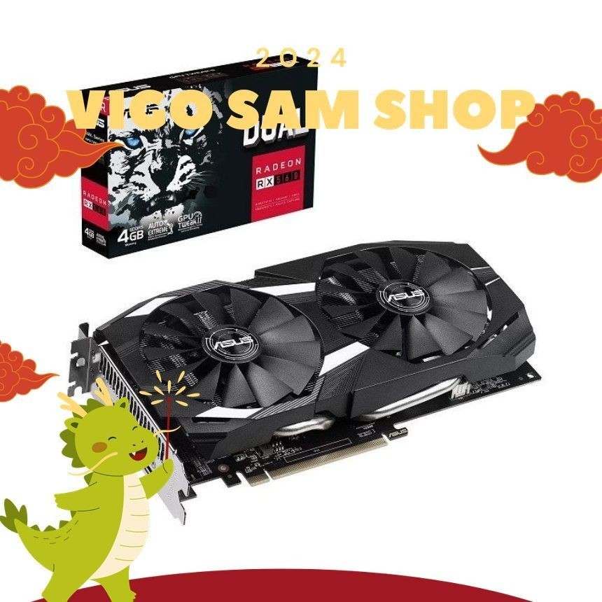 Card Màn Hình- VGA ASUS Dual Radeon RX 560 4GB GDDR5 | Shopee Việt Nam