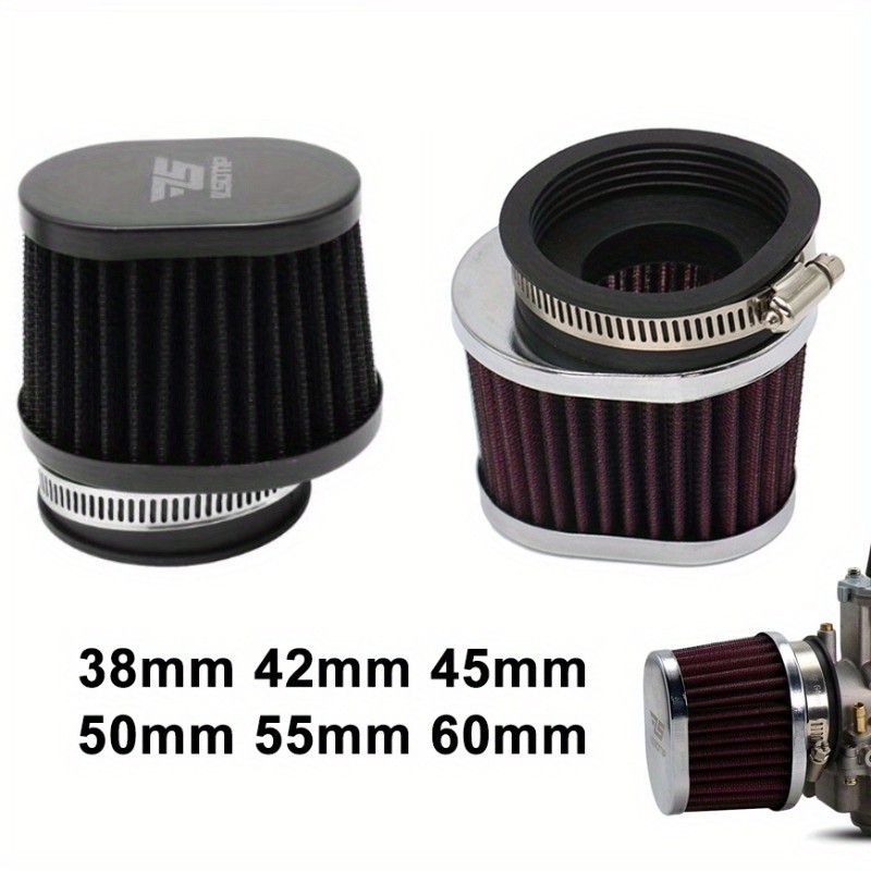 38mm 42mm 45mm 50mm 55mm 60mm Motorcycle Air Filter Motorbike Air Pods ...