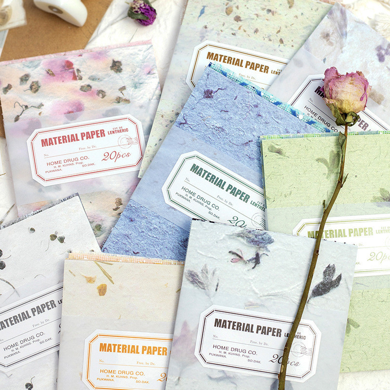 Enwei 20 Chiếc [Intertwined With Beauty Series] Vintage Tạp Chí Chất ...
