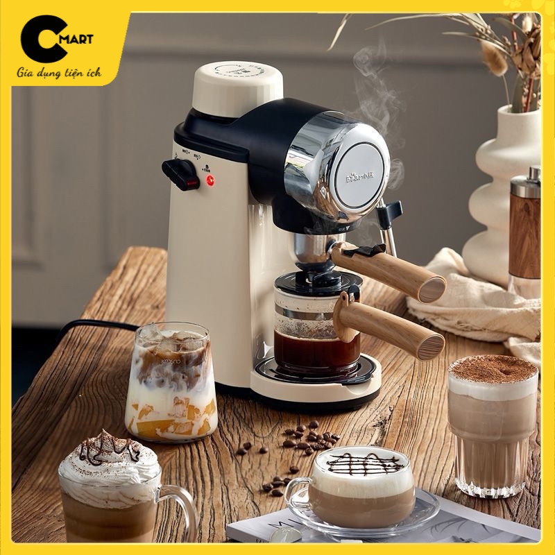 Máy Pha Coffee Cà Phê Tự Động Bear KFJ-A02R2 Máy Ép Pha Chế Cafe Espresso KFJ-A02N1 [CMART.COM ...