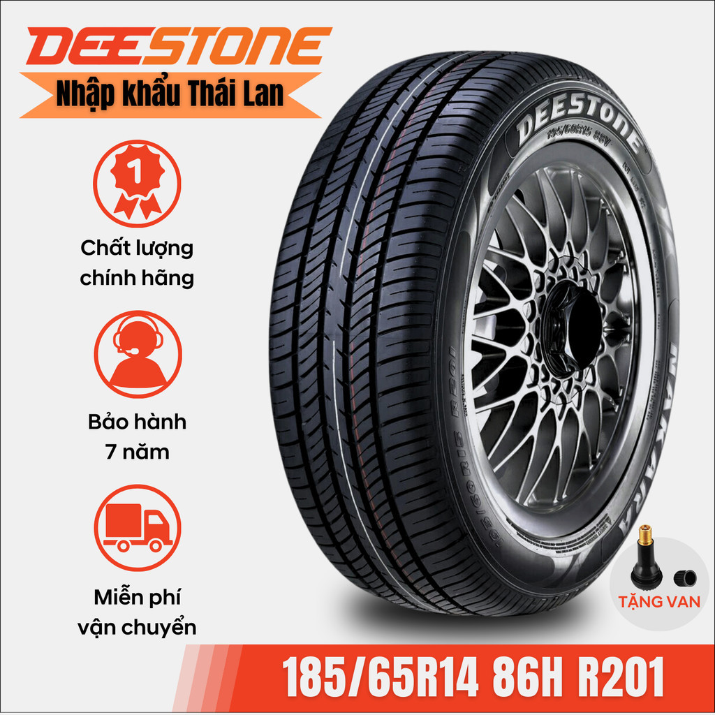 Lốp xe Deestone 185/65R14 86H Nakara R201| Lắp cho xe Lacetti, Lancer ...