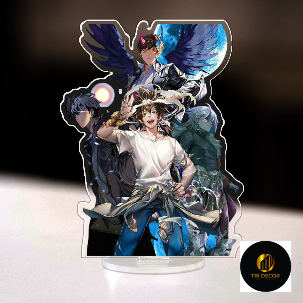 Mô hình Standee Anime SOLO LEVELING phụ kiện trang trí dễ thương, để ...