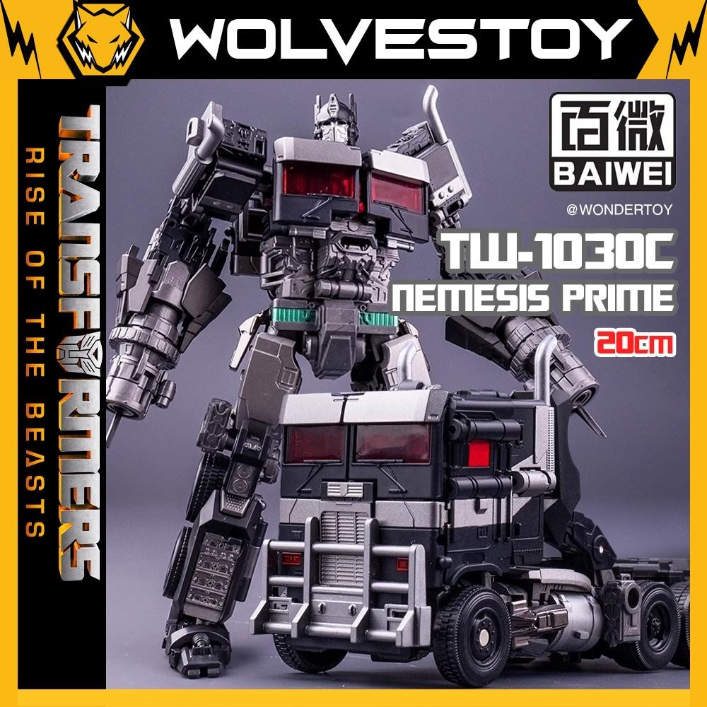 Mô Hình TF ROTB Baiwei Nemesis Optimus Prime TW-1030C (SS102) Robot Biến Hình Xe Đầu Kéo ...