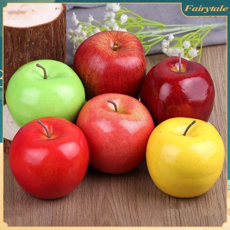 ☢ Mô phỏng trái cây Apple Nhựa Táo đỏ giả Đạo cụ chụp ảnh Trái cây tại ...