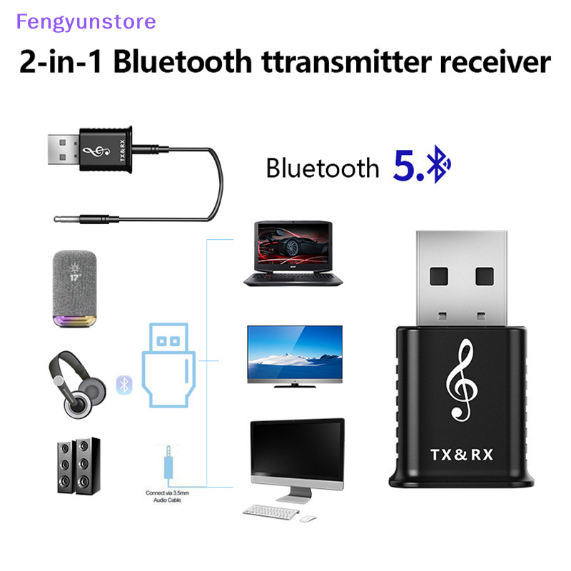 Bộ thu phát USB Feng 5.0 Loa TV máy tính Bộ chuyển đổi không dây ô tô ...