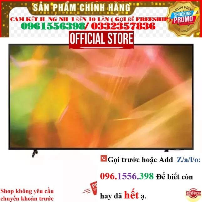 Kho Smart Tivi Samsung Crystal UHD 4K AU8000 - 43AU8000 | 50AU8000 | 55AU8000 | 65AU8000 ...