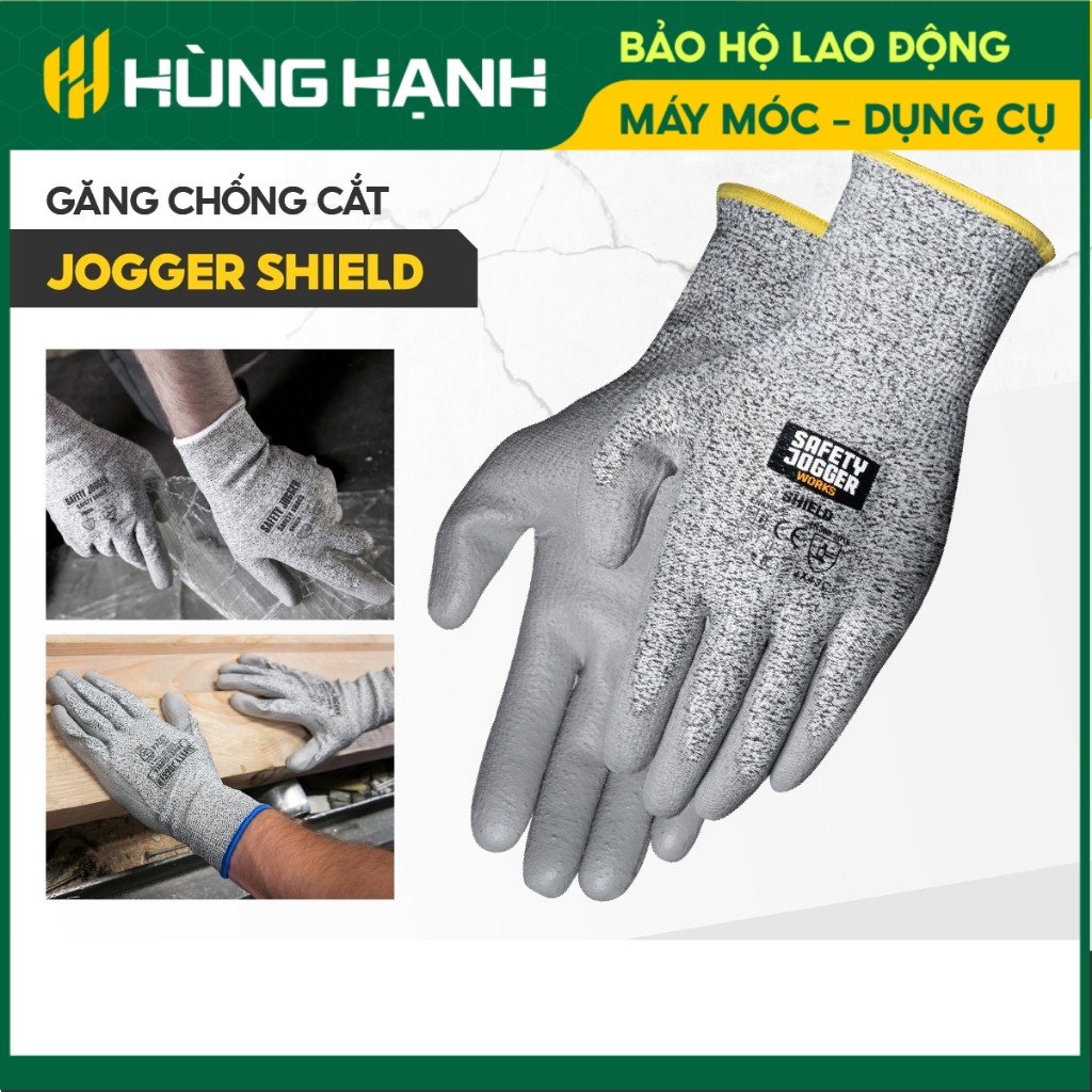 Găng tay bảo hộ Safety Jogger Shield chống cắt cấp độ 5, Găng tay lao ...