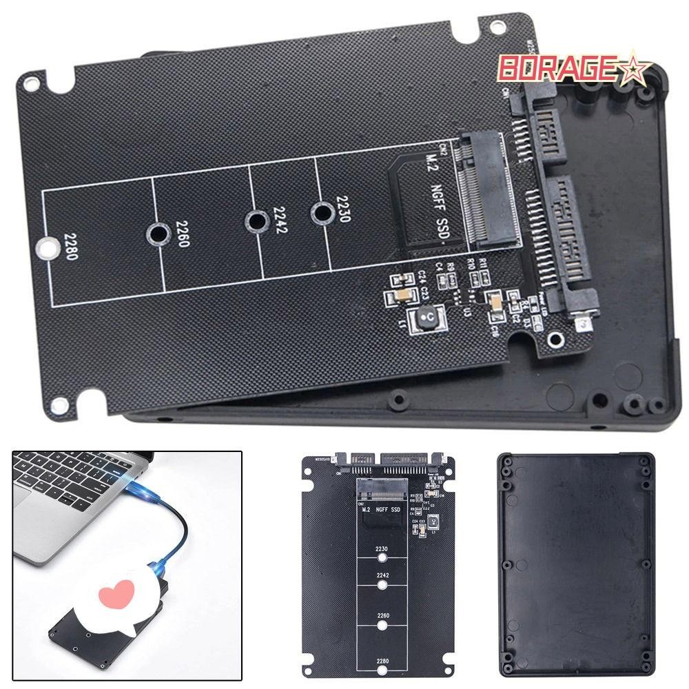 Borag 1 Chiếc Hộp Ổ Cứng Ngoài, M2 NGFF SSD Sang SATA3.0 Khả Năng Tương Thích Rộng Thẻ Chuyển ...