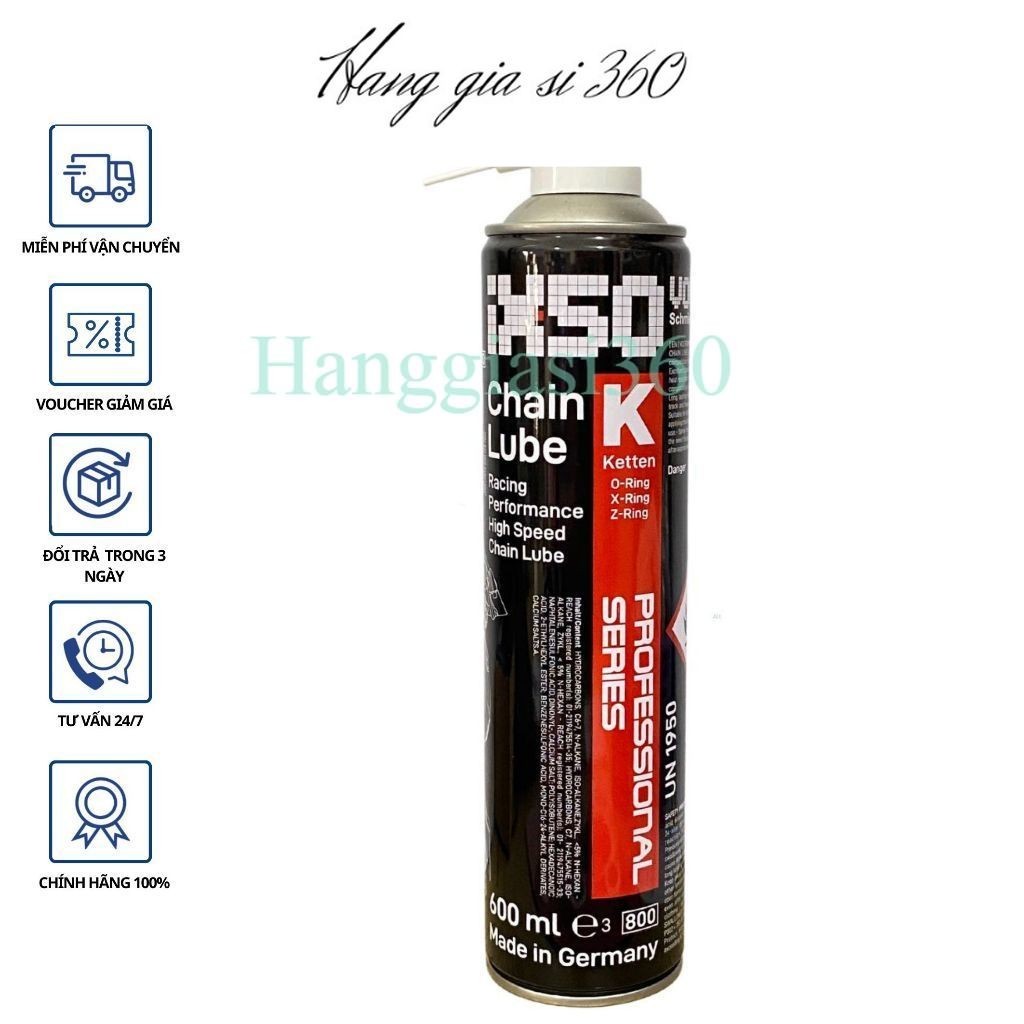 Chai xịt Dưỡng Sên Bôi Trơn Sên Xích Xe Máy Voltronic IX50 600ml Jumbo ...