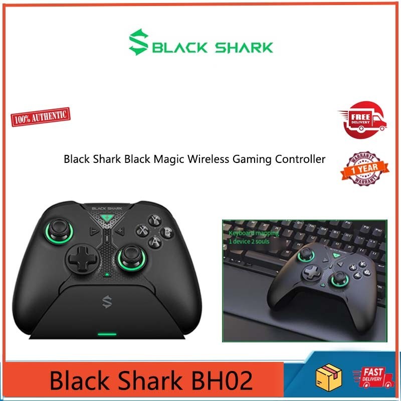 Black Shark BH02 Black Demon Guide Tay cầm trò chơi không dây ba chế độ Đa chế độ Kinematic xbox ...