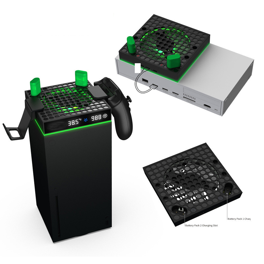 Thích hợp cho quạt làm mát máy chủ Xbox SeriesX / S cho bộ điều khiển ...