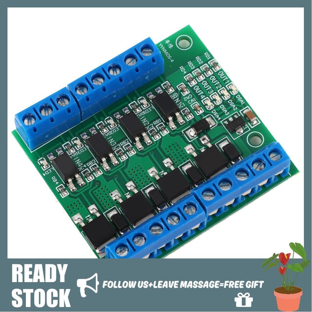 Dajrrhd PWM 4-Channel Mos Fet Module PLC Amplifier Circuit Board Driver ...