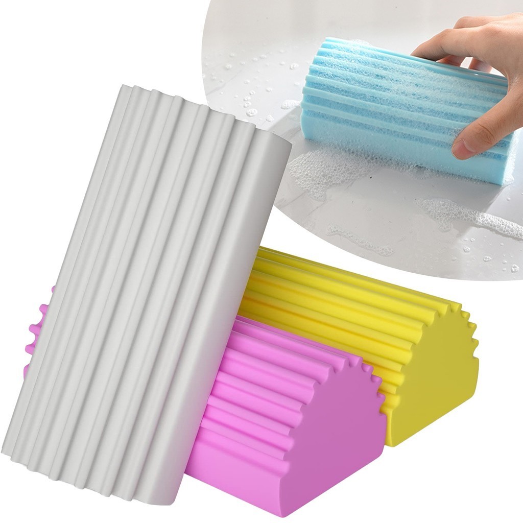 Damp Clean Duster Sponge Bàn chải làm sạch di động Khăn lau bụi để làm ...
