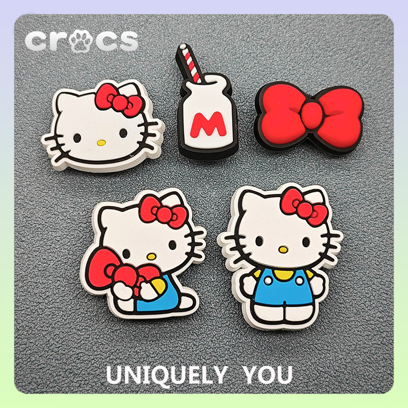 sticker dép crocs hello kitty charm dép crocs jibbitz crocs charm crocs ...