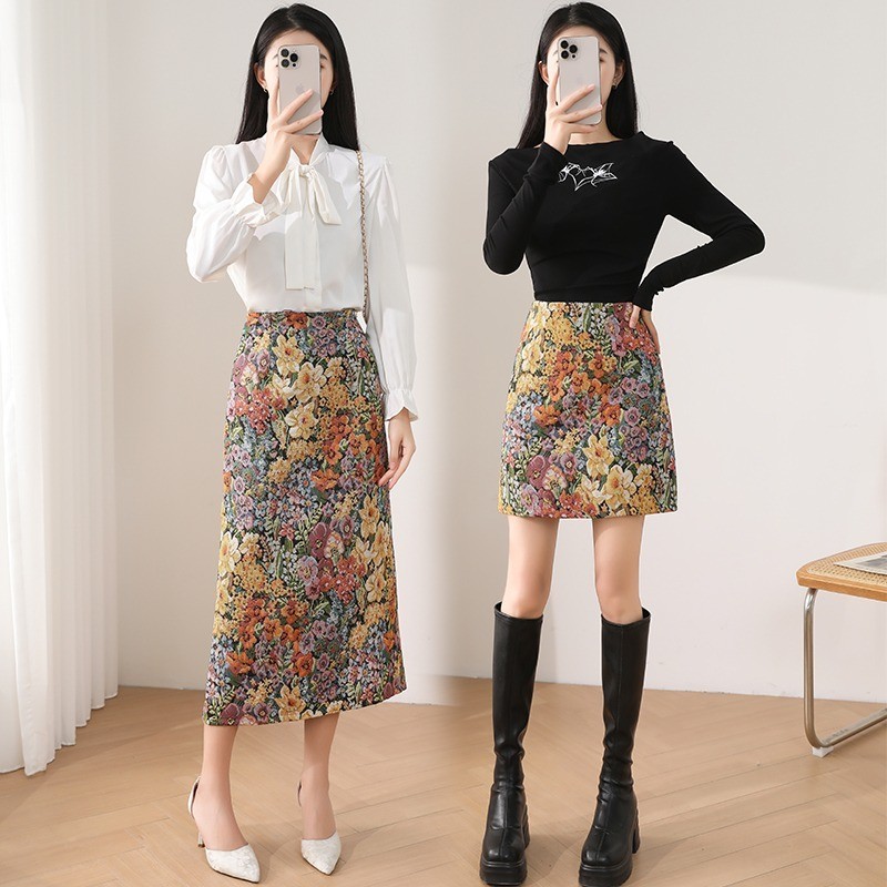 Ybtb Retro Tranh Sơn Dầu Hoa Cao Cấp Ôm Quấn Hông Chiều Dài Giữa Một ...