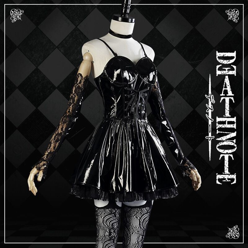 misa amane costume misa cosplay leather skirt death note cosplay misa ...