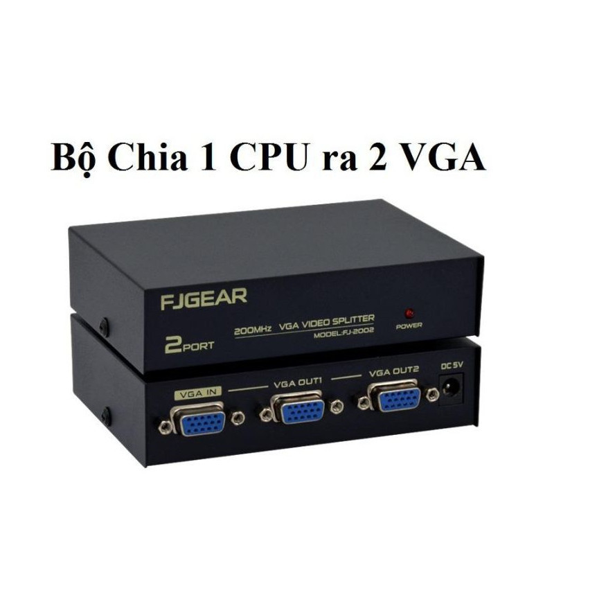 Hub Chia 1 CPU ra 2 VGA (200MHz) , ( không nút ) | Shopee Việt Nam