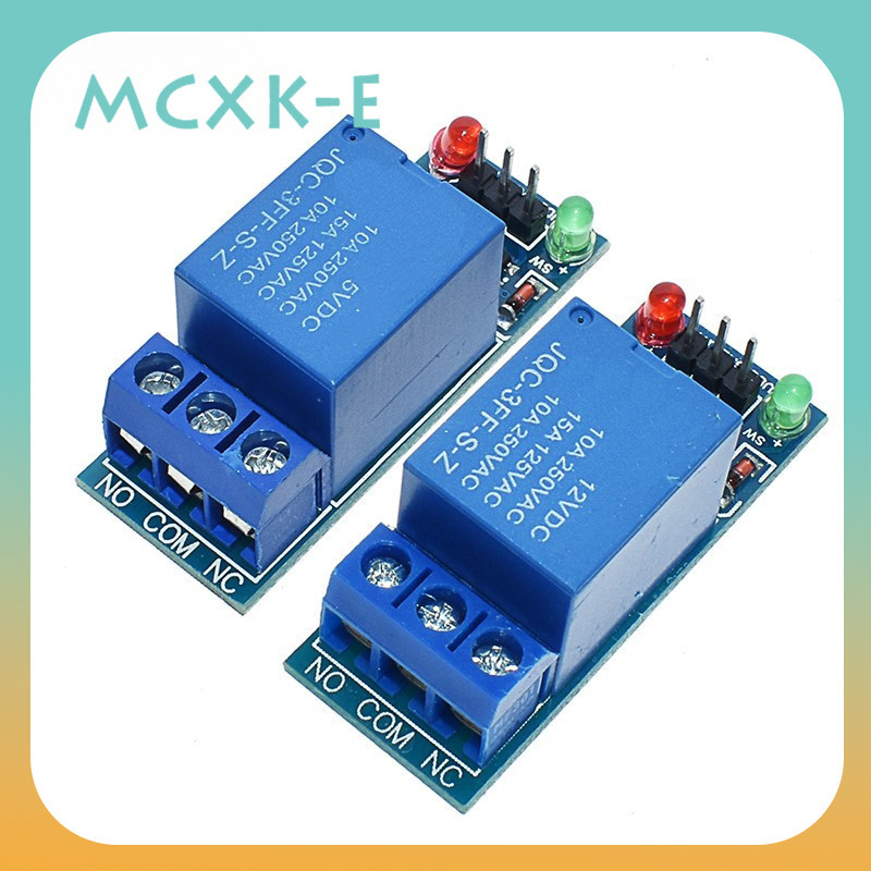 Mcxk-e 1 Cái 1 Kênh 5V 12V Mô-đun Rơ Le Mức Thấp Cho SCM Điều Khiển Thiết Bị Gia Dụng | Shopee ...