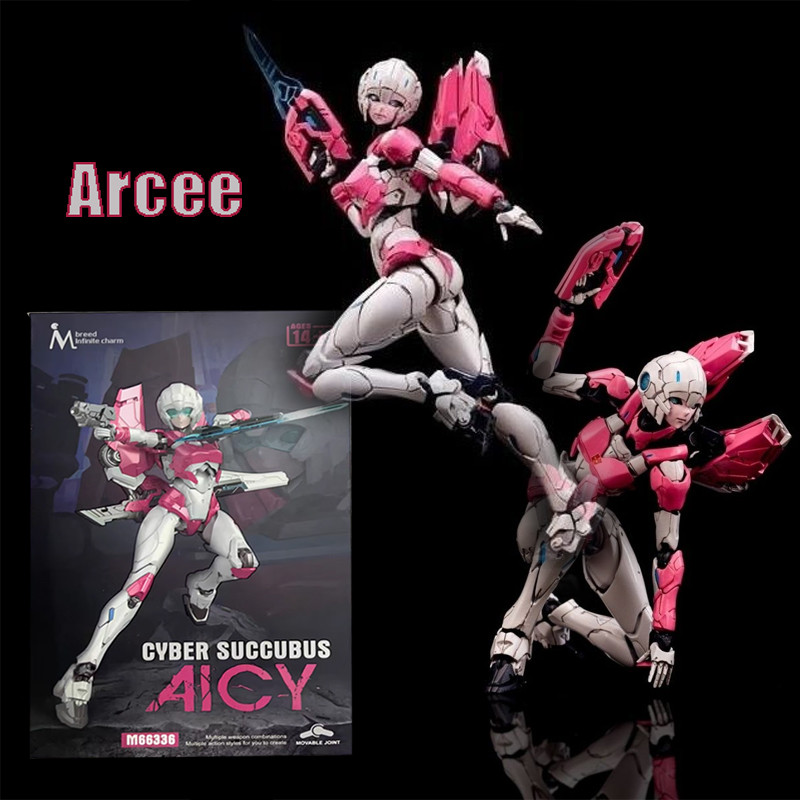 (Thương hiệu M) Cyber Succubus Charm Transformers Đồ chơi Arcee Lắp ráp ...