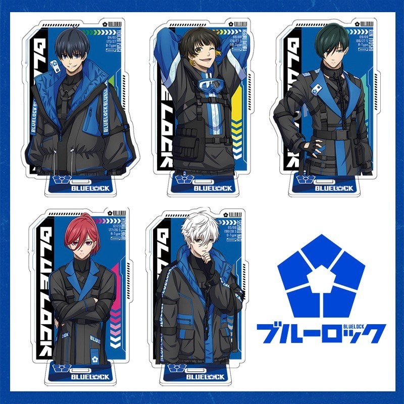 Mô hình Standee BLUE LOCK Plate Desk Decor Bachira Meguru Standing ...