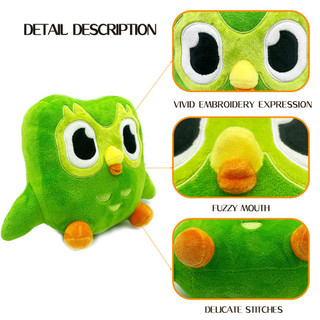 Duolingo plush toy Duo-Plushie of Duo-The Owl Hoạt Hình Đồ Chơi Sang ...