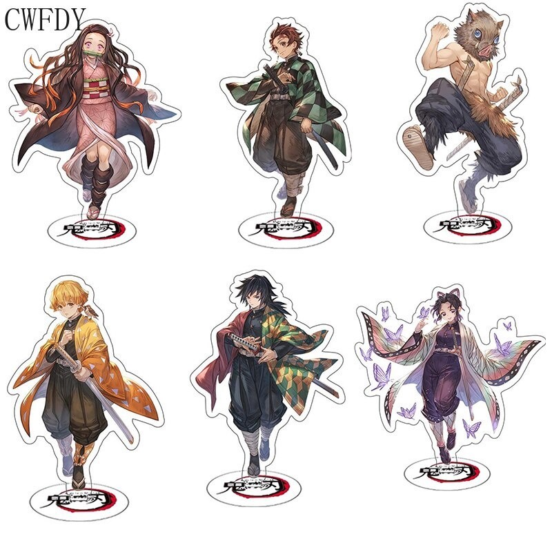 Mô hình Standee Demon Slayer Kimetsu No Yaiba Keychain Tanjirou Nezuko ...