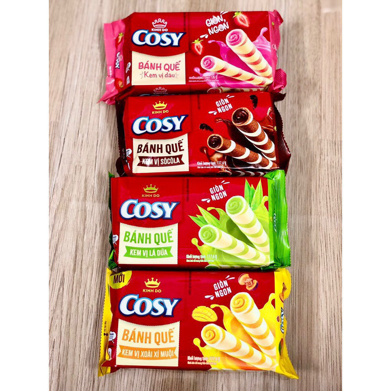 Bánh quế Cosy các vị - gói 117.6gr | Shopee Việt Nam