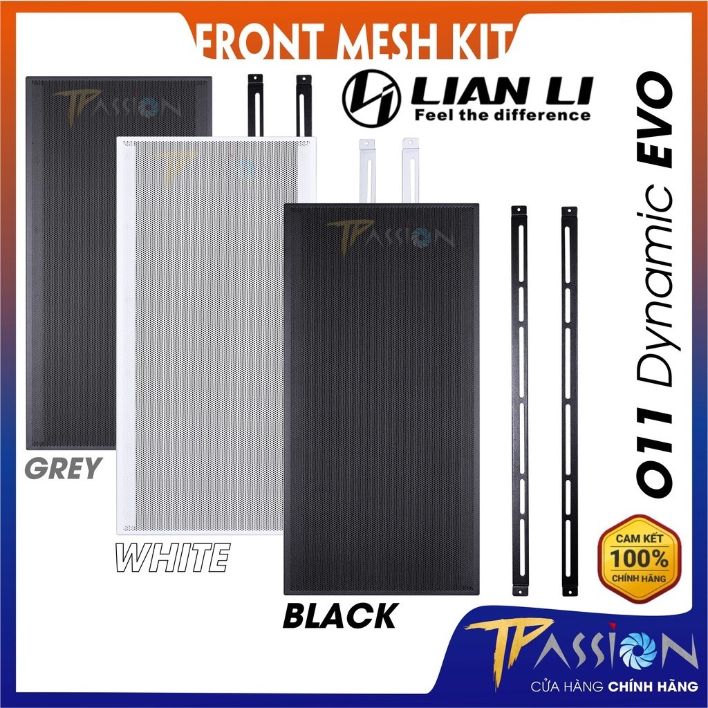 Mặt lưới trước case LIAN LI O11 Dynamic EVO Black | White Front Mesh ...