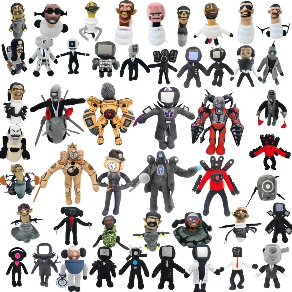 Toilet Man VS Monitor 's Toy skibidi toilet Đồ chơi sang trọng | Shopee ...