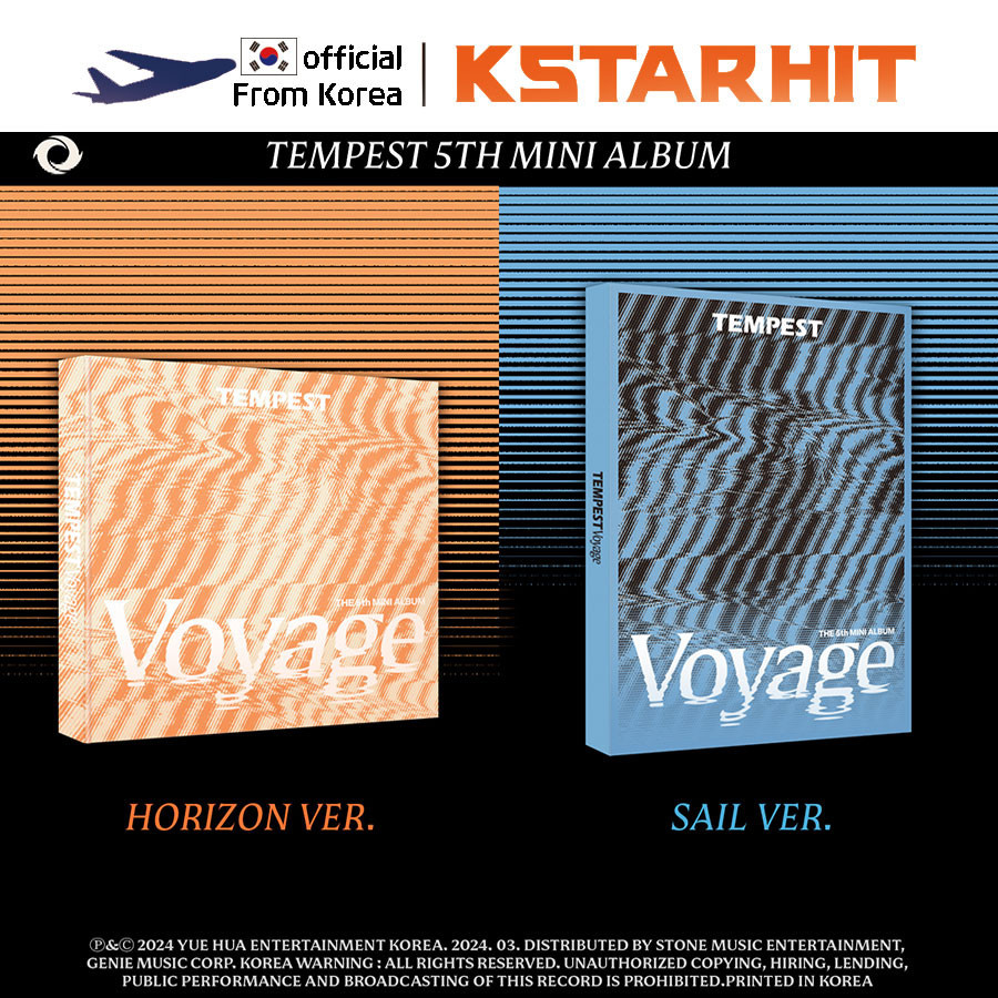 TEMPEST - 5th mini album [TEMPEST Voyage] | Shopee Việt Nam
