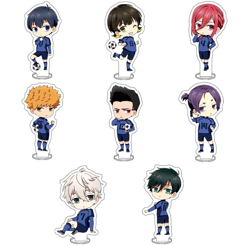 Mô hình Standee Blue Lock Isagi Nagi Meguru Chigiri Reo Sae Itoshi Rin ...