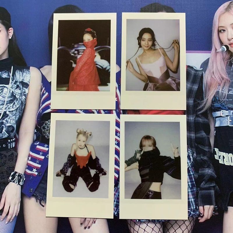 Bộ Thẻ Hình Ca Sĩ Kim Ji-soo Kim Ji-ni lisa Nhóm Nhạc BLACKPINK ...