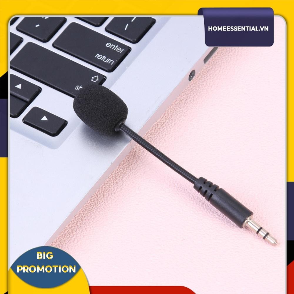 [Homeessential.vn] Micrô Mini giắc cắm 3,5 mm linh hoạt cho PC Điện ...