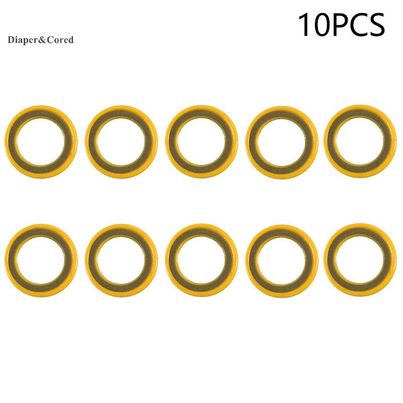 Diaper & CORED 10x Gear Case Lube Oil Drain Plug Washer Gasket 26 ...