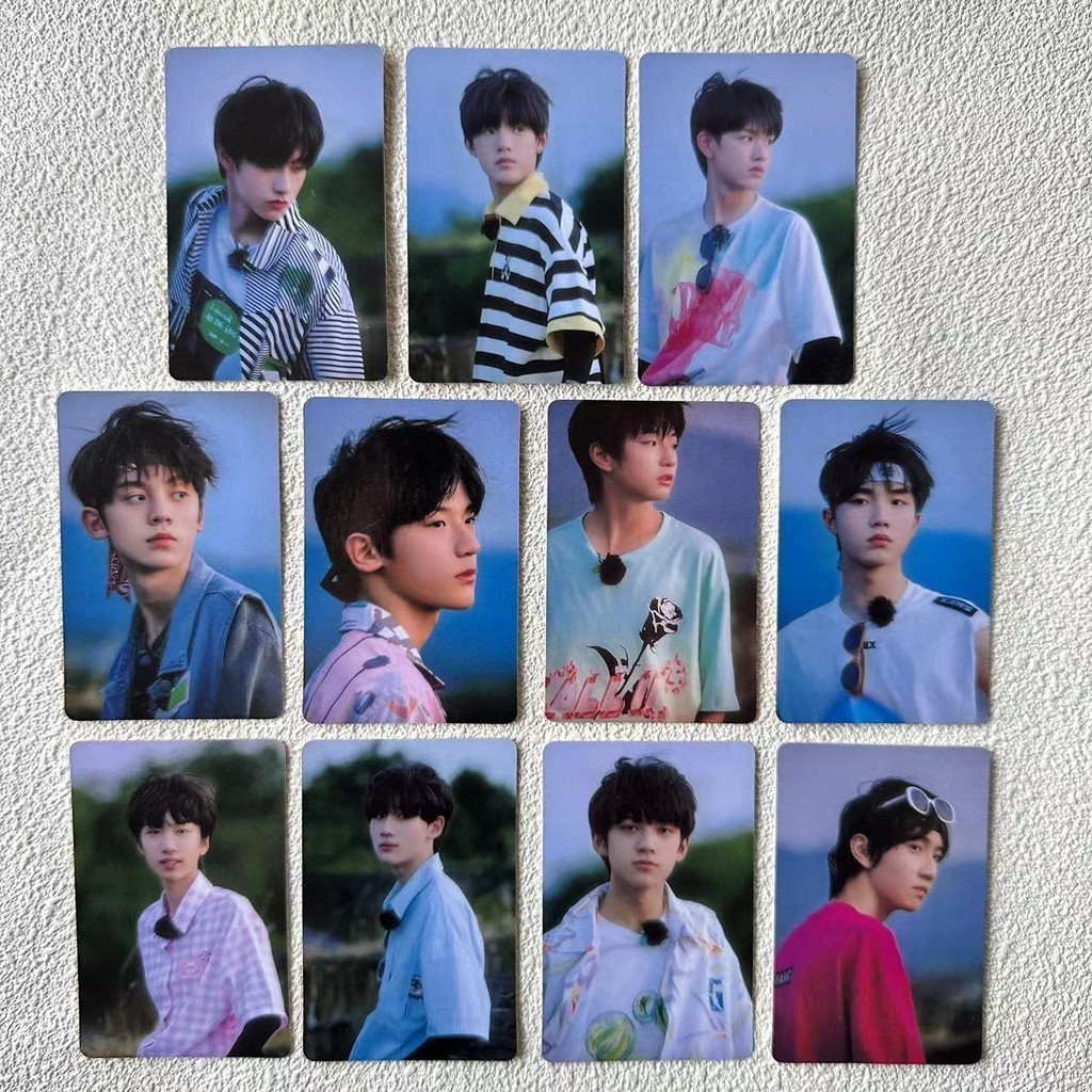 Gia đình Tf Photocard ba thế hệ Chúc mừng Khám phá Kho báu Photocard Zhang Ji Zhang Zeyu Zhu Z ...
