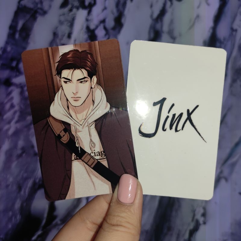 CARD GLOSSY ⭐️ Photocard Jinx Yaoi - Manhwa Card - Cán Màng Bóng Chống ...