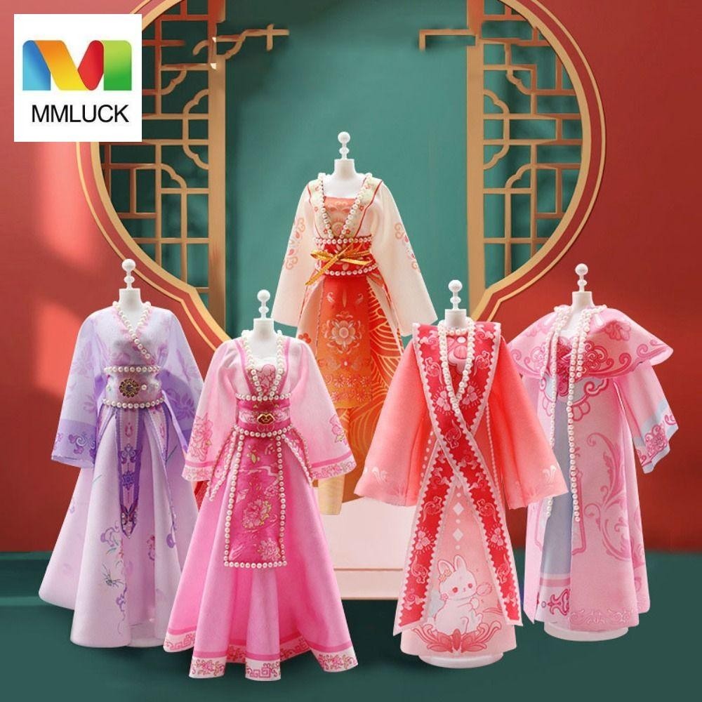 Mmluck Doll 's Hanfu Clothing DIY Kit, Váy DIY Hanfu Quần Áo Đồ Chơi ...