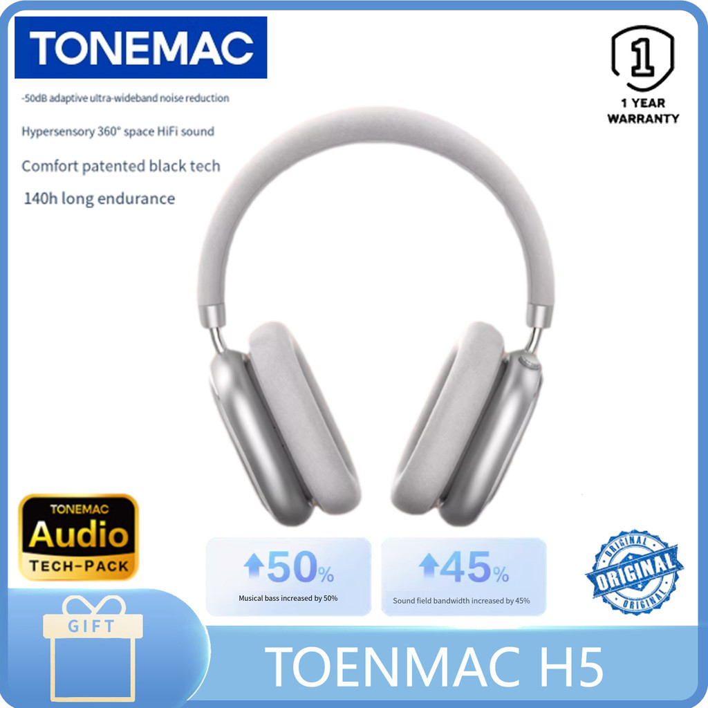 Tonemac H5 Hengxuan chip Bluetooth giảm tiếng ồn chủ động Tai nghe ...